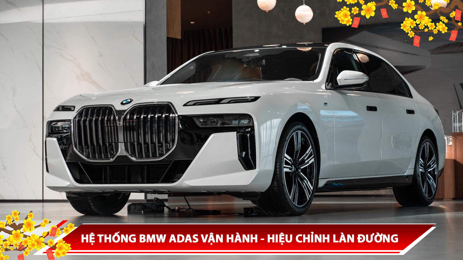 HỆ THỐNG BMW ADAS VẬN HÀNH - HIỆU CHỈNH LÀN ĐƯỜNG